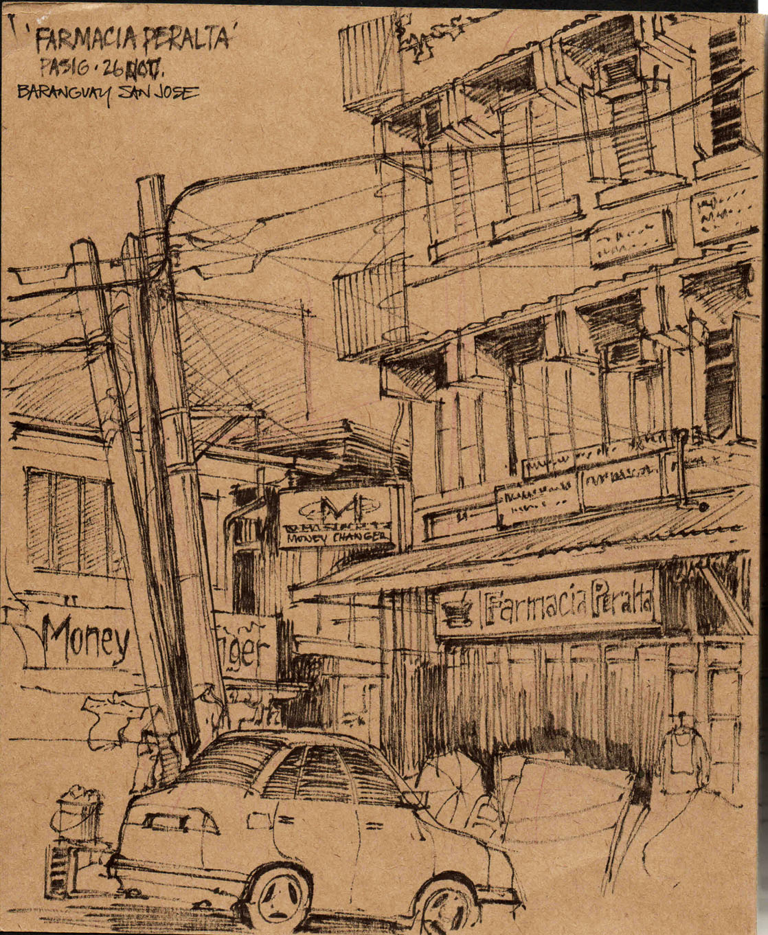 Urban Sketchers Manila: Pasig City Sketches
