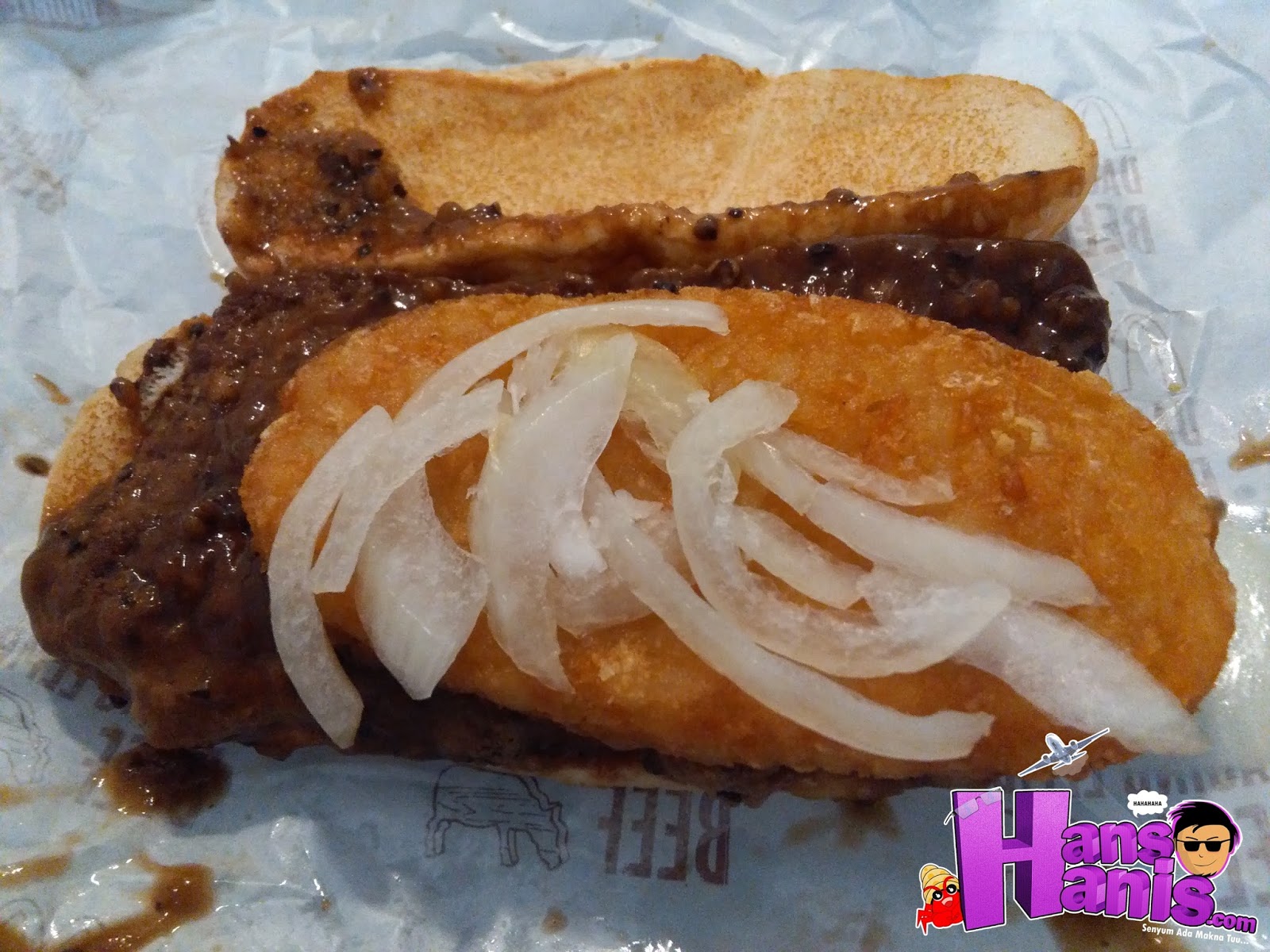 McDonald's Golden Prosperity Beef Burger 2018 Malaysia