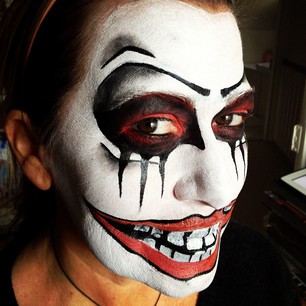 Monster Bego: Vibrant Body Painting - Face Off & Hallowen costume