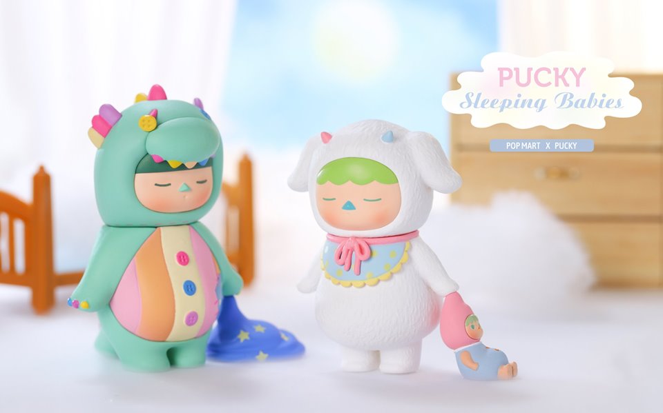PUCKY SLEEPING BABIES by Pucky x POP MART