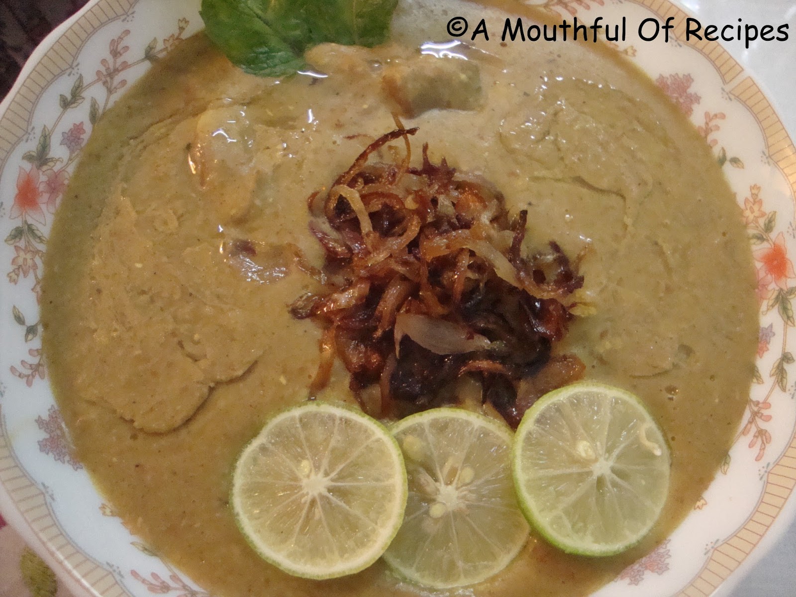 A Mouthful Of Recipes: Haleem : Ramadan Special
