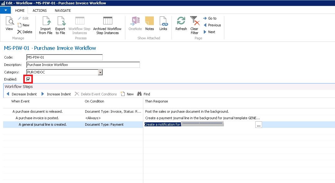 Msdynamicsdo Workflow In Dynamics Nav