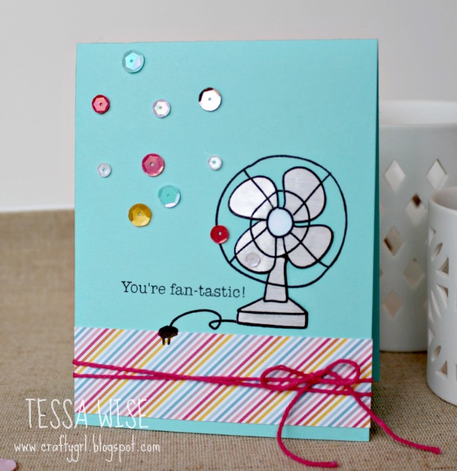CRAFTY GIRL DESIGNS: You're Fan-tastic!