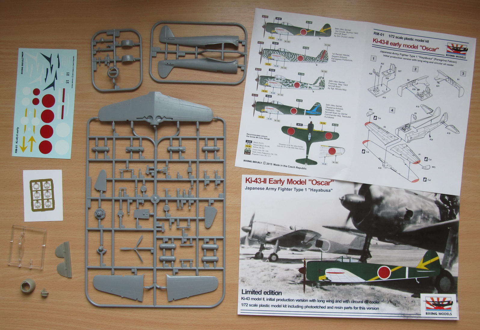 Aviation of Japan 日本の航空史: Rising Models - 1/72 Hayabusa Kits