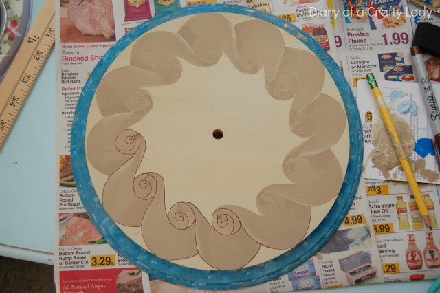 Diary of a Crafty Lady: Harry Potter Weasley Family Clock