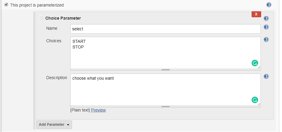 Build Jenkins Job with Condition and Parameter ~ ServerKaKa