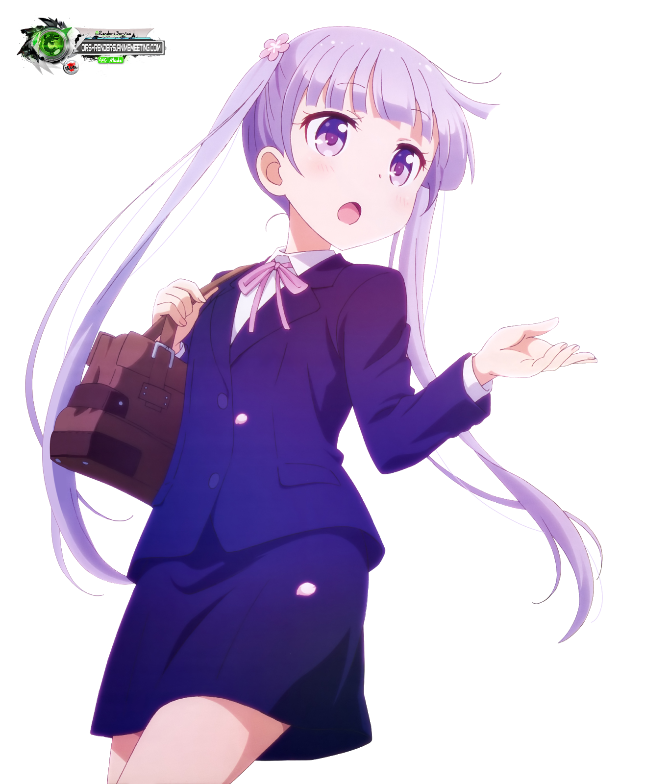 New Game:Suzukaze Aoba Mega Cute Spring HD Render | ORS Anime Renders