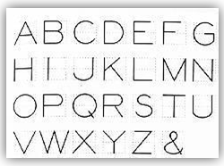 Dibujo Técnico Kevin Guachamin 1C2 : LETRA NORMALIZADA