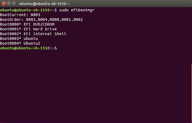 efibootmgr その4 - エントリーの起動順を変更する・重複したエントリーの起動順を削除する・エントリーの起動順を削除する - kledgeb