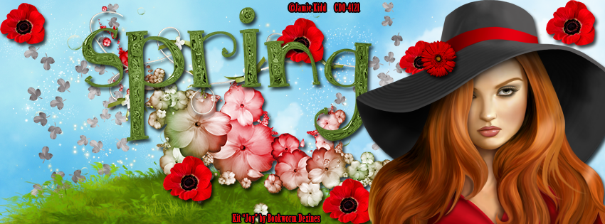 Aeval's Art: 2 More Spring Facebook covers