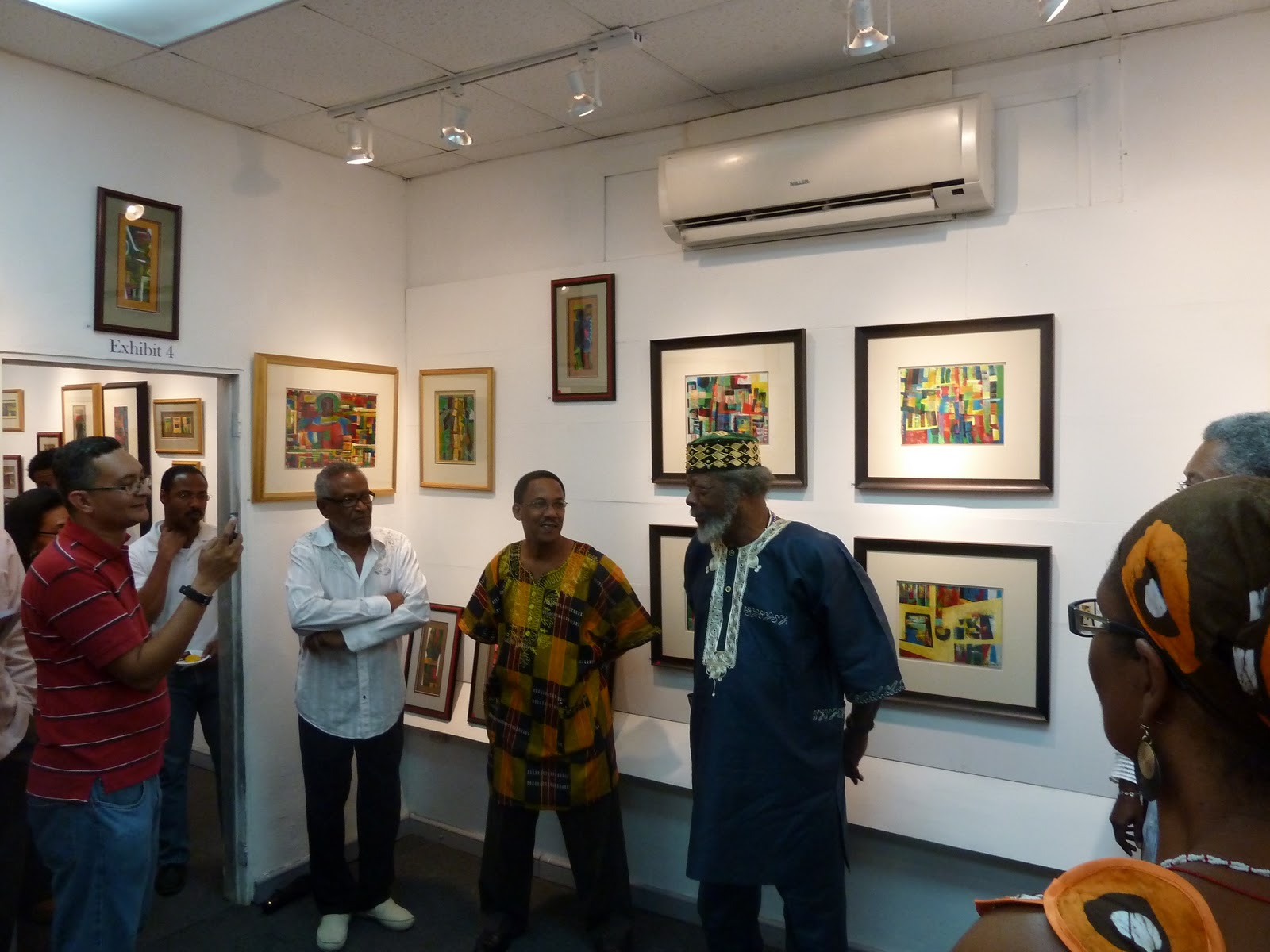 Beez and Honey: LeRoy Clarke's exhibition at De Gallery - Trinidad
