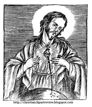 Christ Bleeds for The World | Christian Clip Art Review