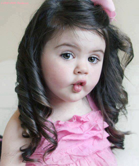 Wow Cute Baby with Cute expression ~ Cute Photography