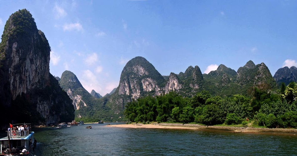 Stock Pictures: Li River in China