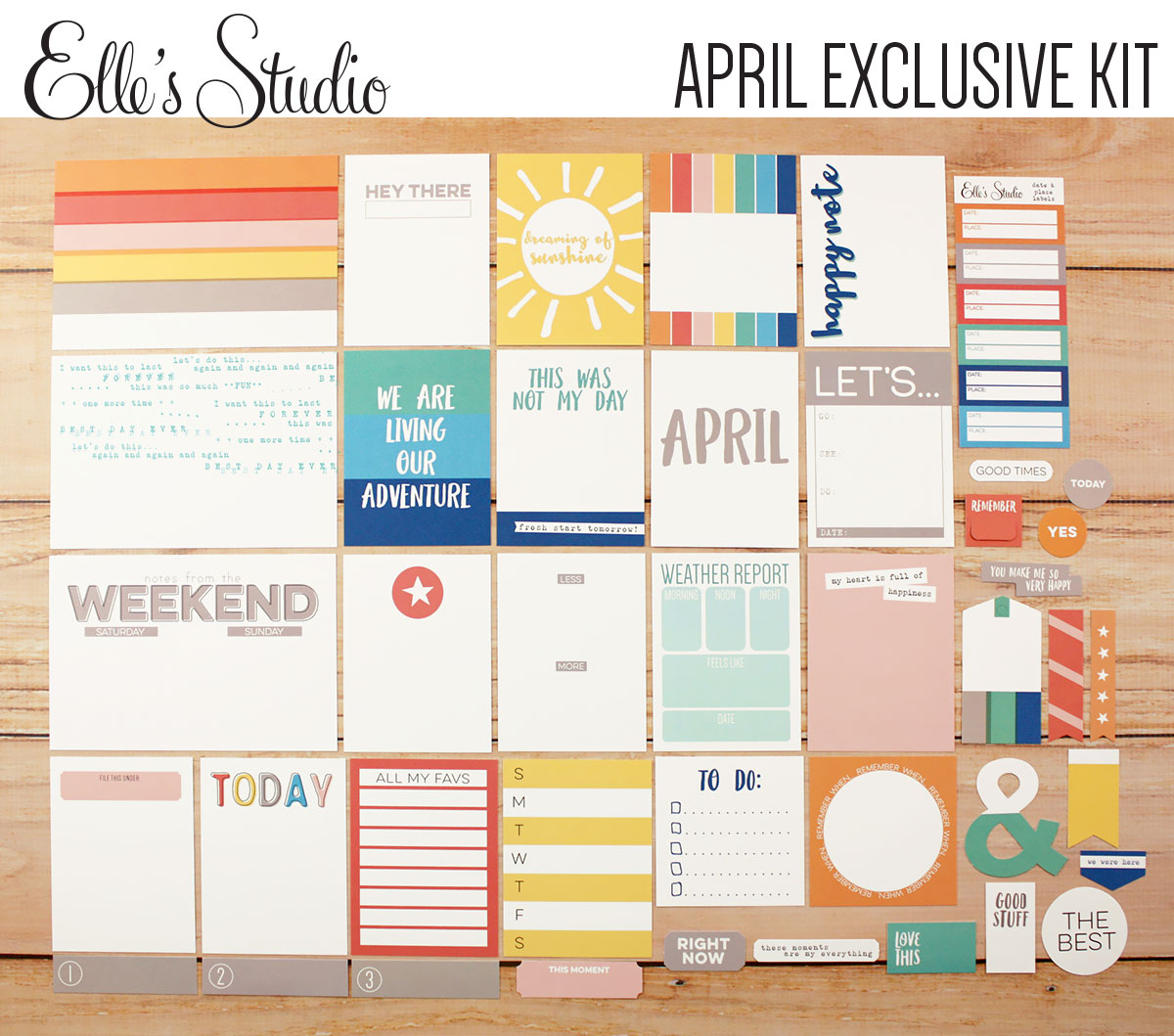 ELLE'S STUDIO | APRIL KIT & PROJECTS | Midwestern Girl