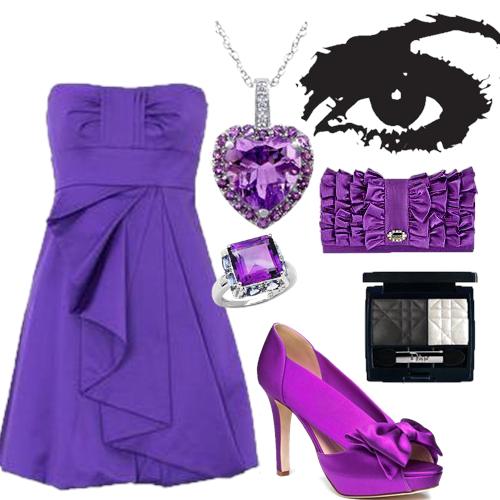 Pequena fashionista: Looks para se inspirar: roxo