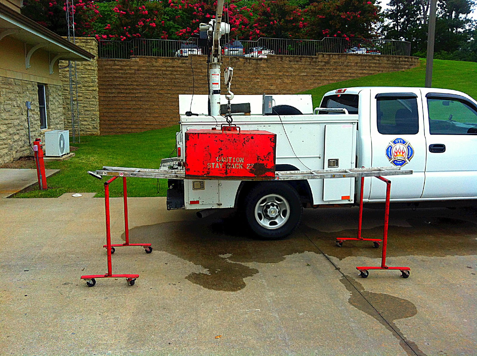 Brentwood Fire and Rescue: Station Life: Ladder Testing