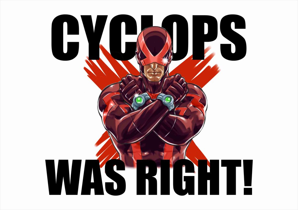 Mis Comis: Cyclops was right o el precio de desafiar a la autoridad.
