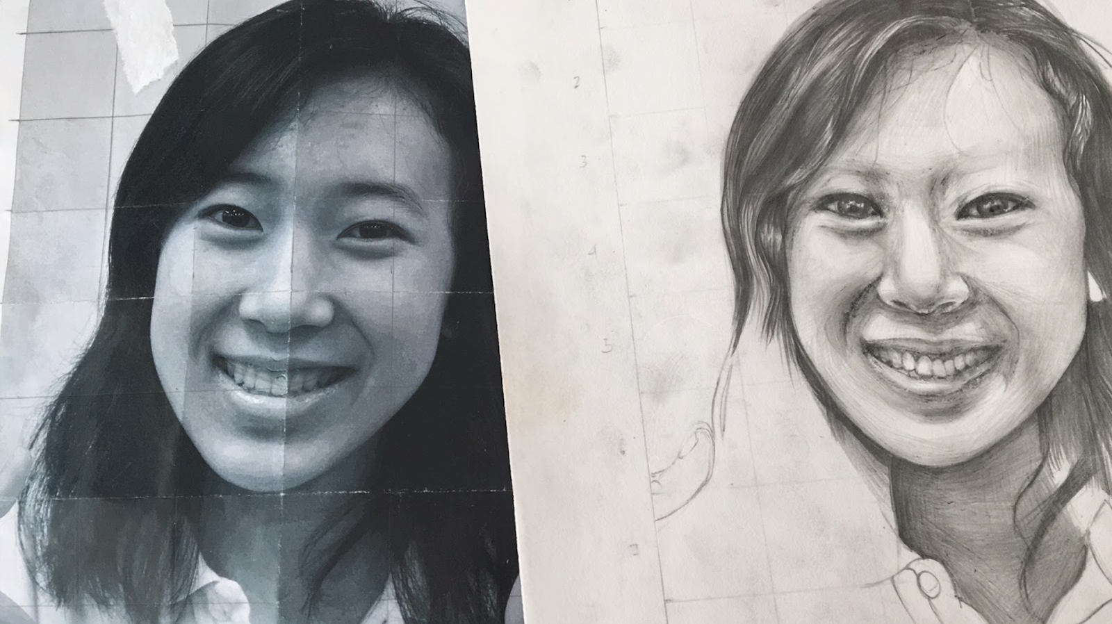 Mr. Laurence Art Blog: Art 1-Self-Portrait Drawing- A+