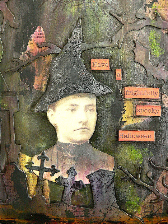 Von Pappe II: Have a Frightfully Spooky Halloween! - a DecoArt Mixed ...