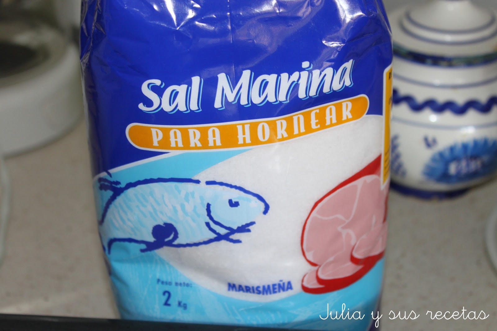 JULIA Y SUS RECETAS: Dorada a la sal