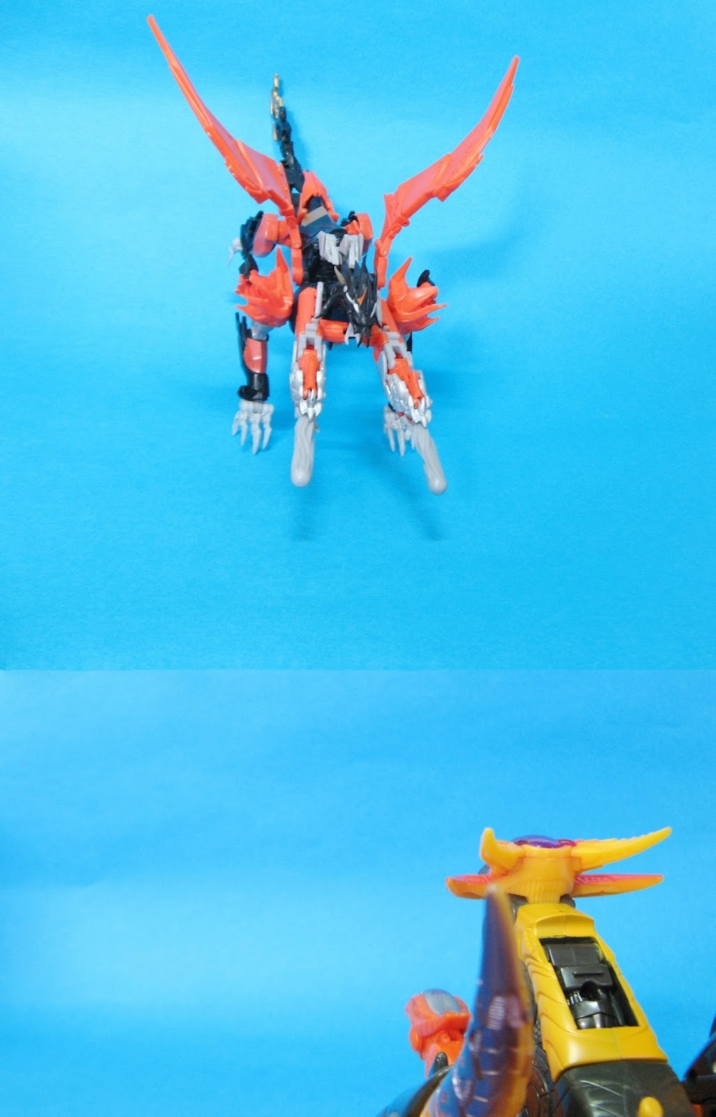 TRANSFORMERS CYBERTRON : Ultra class SCOURGE 變形金剛銀河戰士超級火焰柯柏文