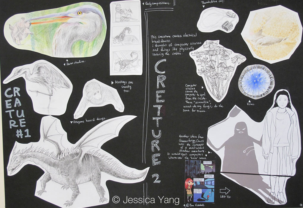 Jess' Art Blog: Extras for A Comprehensive Guide to the Creatures of ...