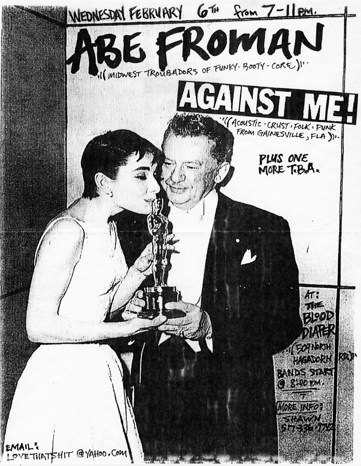 Harlan Records: Abe Froman-- "Baltimore Is Scum" 7" (FCH019.5)