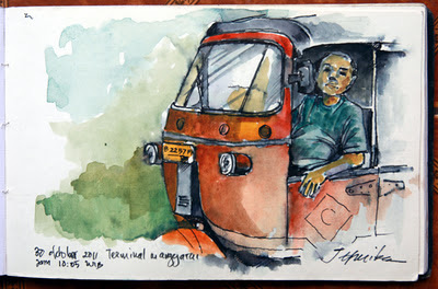 jatmika sketch & drawing: Bajaj