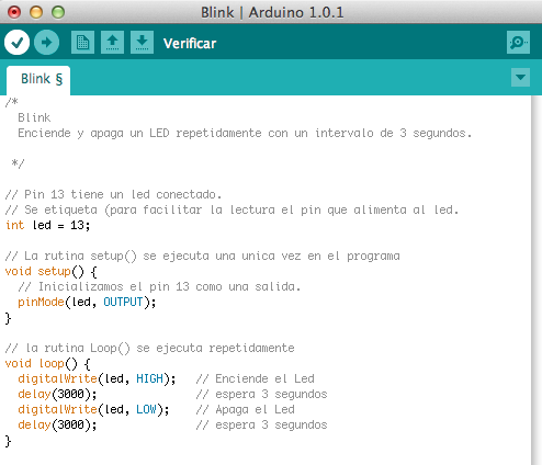 Probando Ideas y Aprendiendo: Lab-001 Arduino - Blink Led