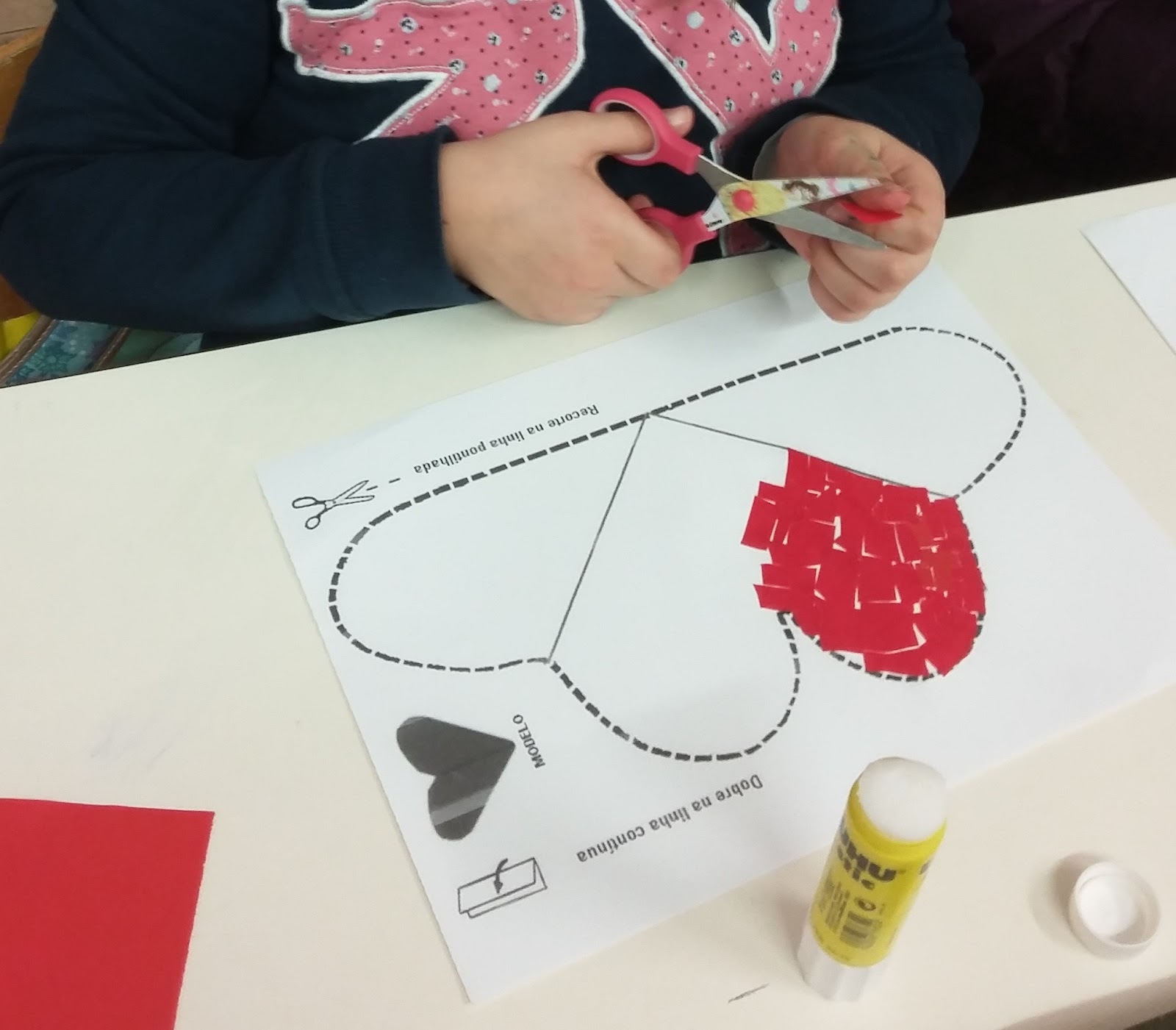 porque tu cresces em Arte!": Dia de S. Valentim - 2ºB