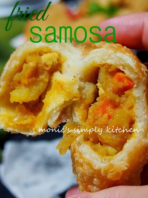 Resep Samosa Goreng (Fried Samosa) - Monic's Simply Kitchen