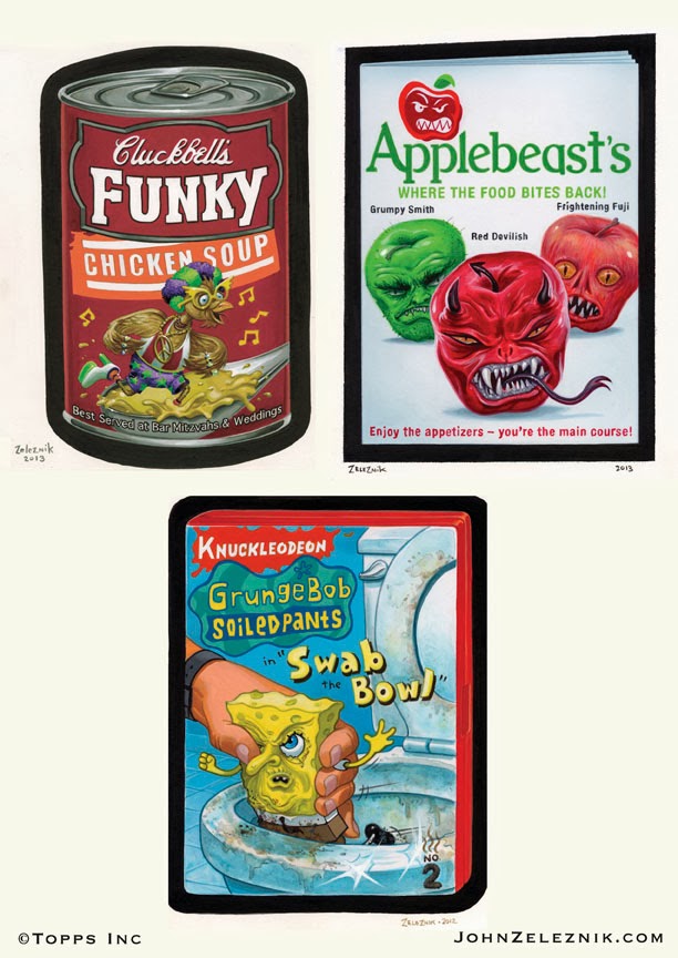 Zeleznik Illustration: Wacky Packages ANS 11