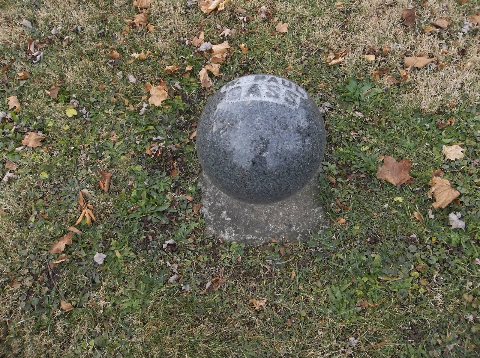 Travels of a Hobgoblin Taphophile: The Merchant Ball - Marion Cemetery