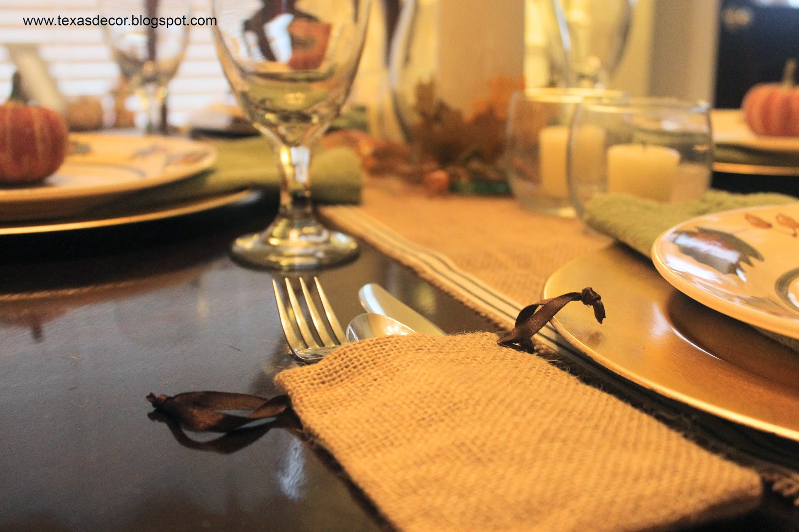 Texas Decor: 2014 Thanksgiving Tablescape