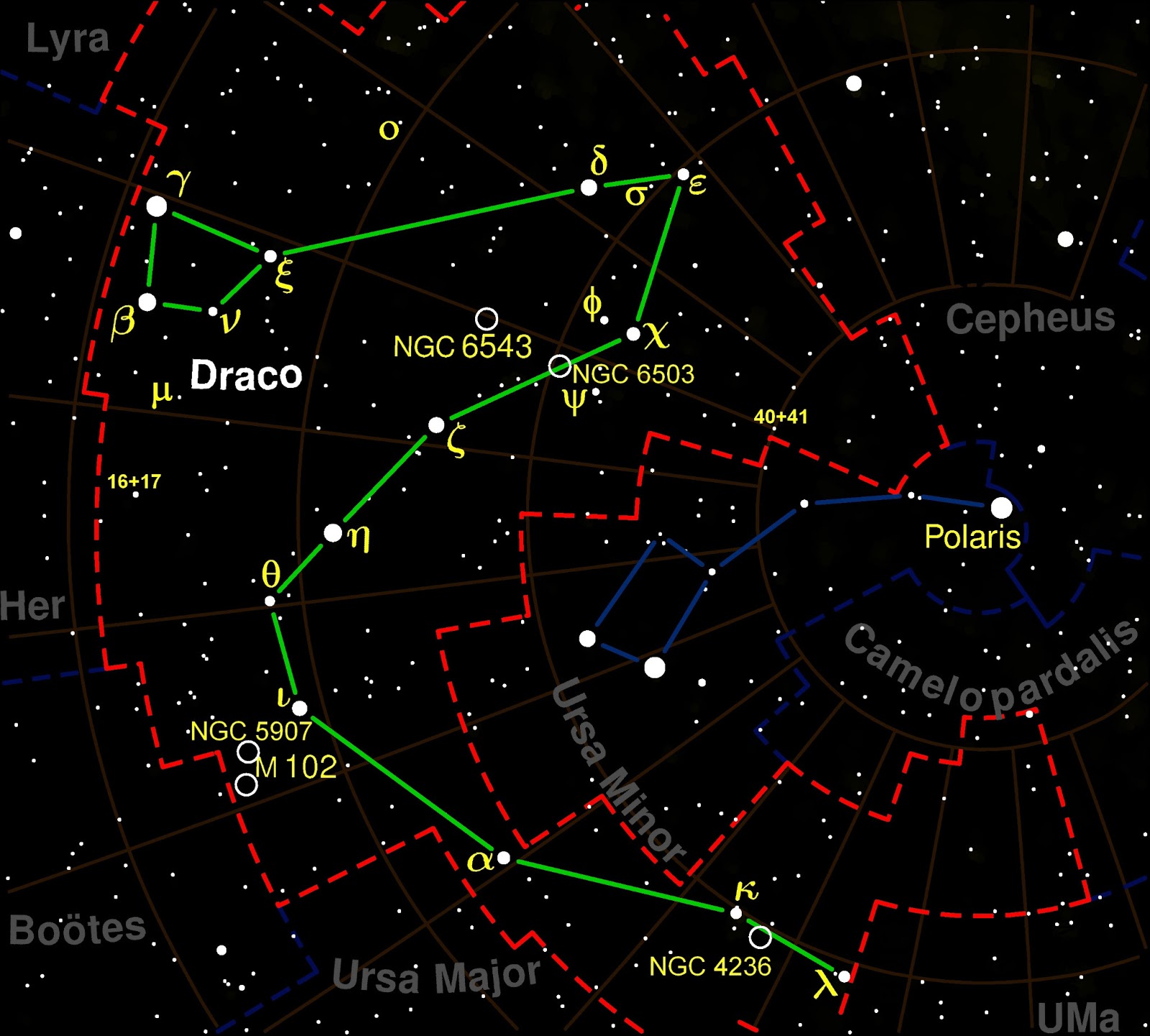 Astronomia: Draco ( Dragão )