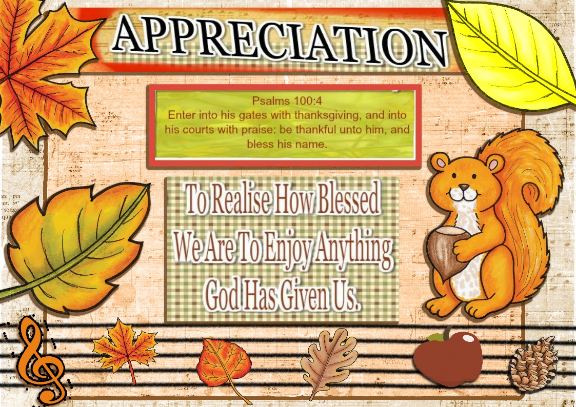 Children's Gems In My Treasure Box: Beautiful Musical Fall - Appreciation