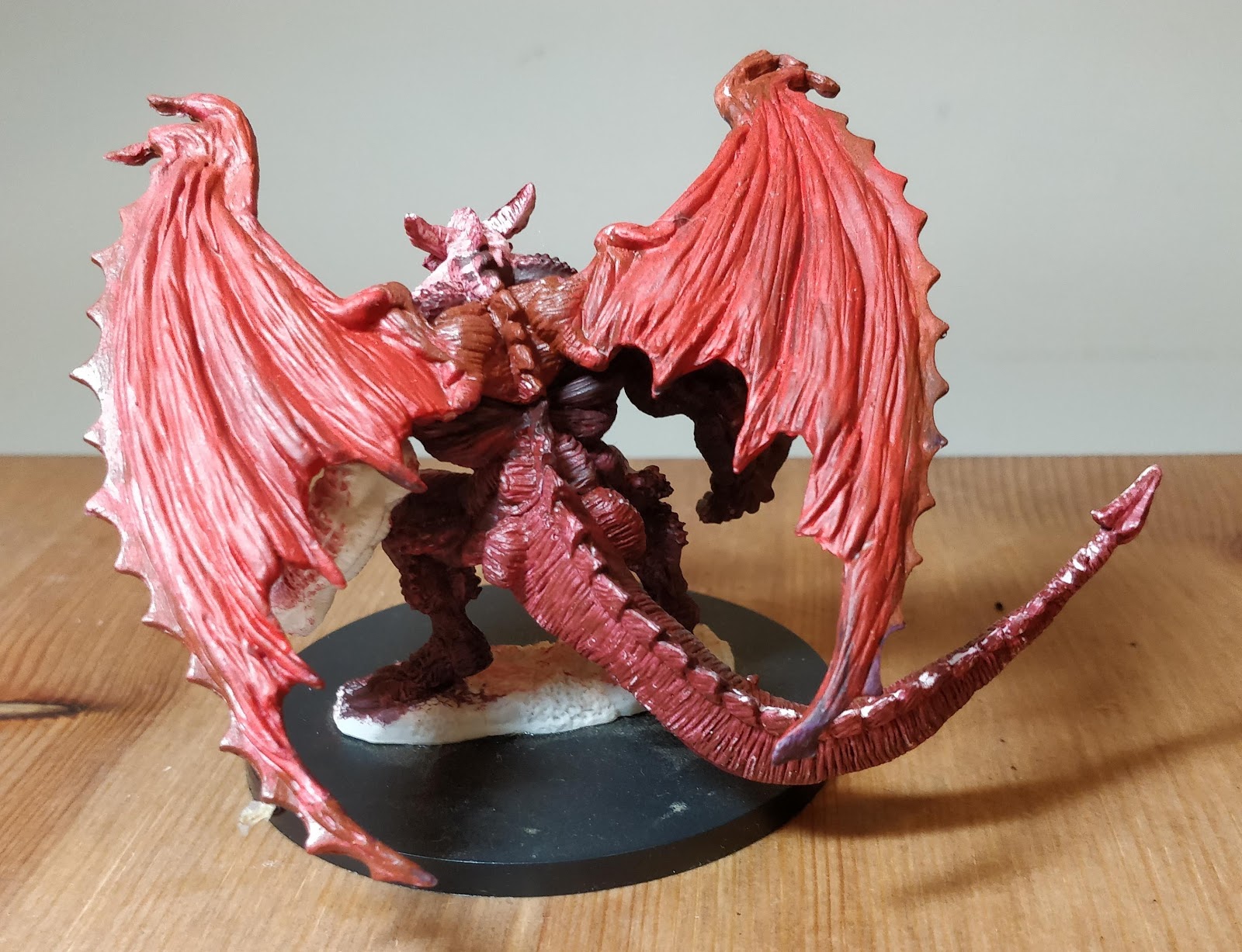 Tower of the Archmage: Agramon the Pit Fiend Red Paint Sponge