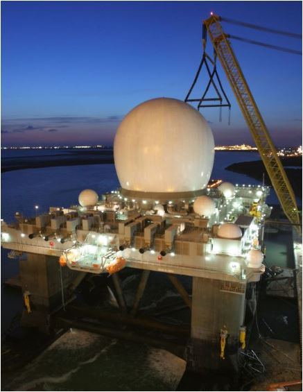 Haarp Mobile Sea-Based X-Band Radar -1 (SBX-1) Il più grande radar ...