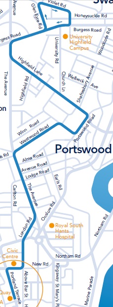 Southampton Bus Update: P1 vs W1 / Totton carnival this Saturday