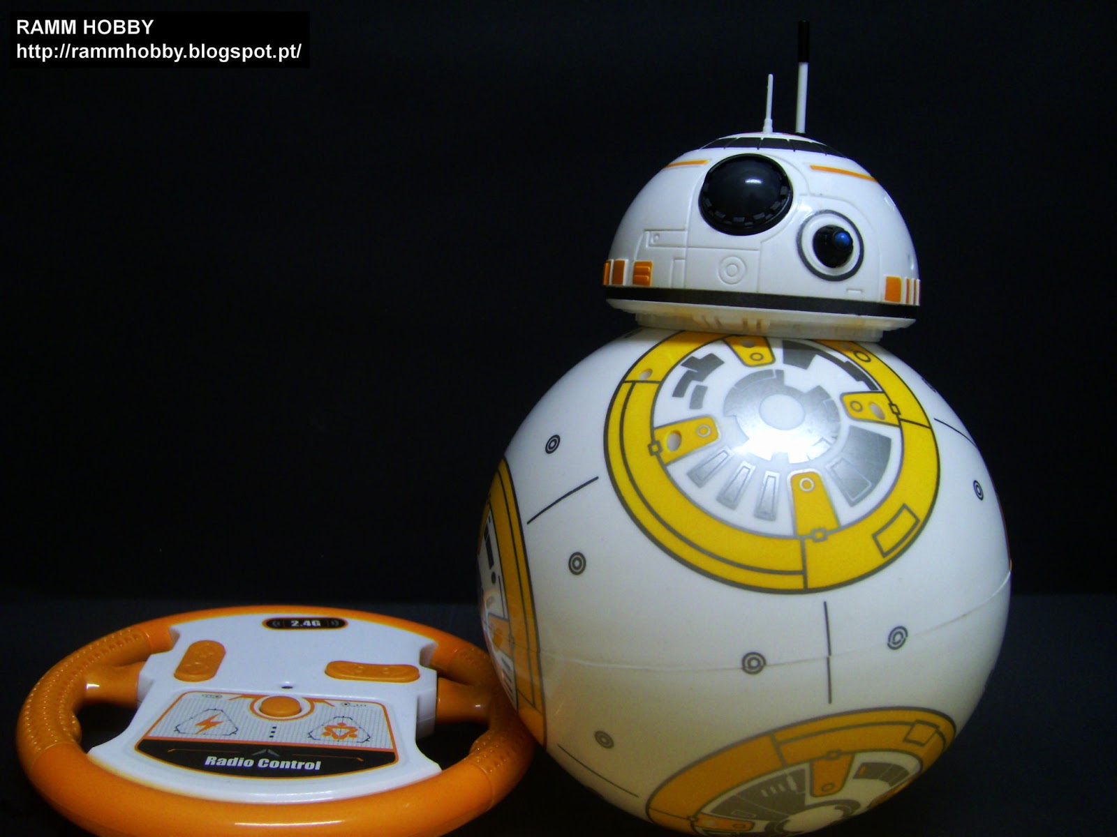RAMM HOBBY: Planet Boy - BB-8 - 2.4GHz RC Robot Ball