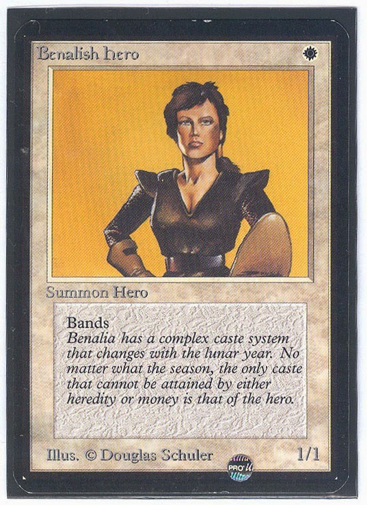 Magic the Gathering Adventures: A few Alpha and Beta commons