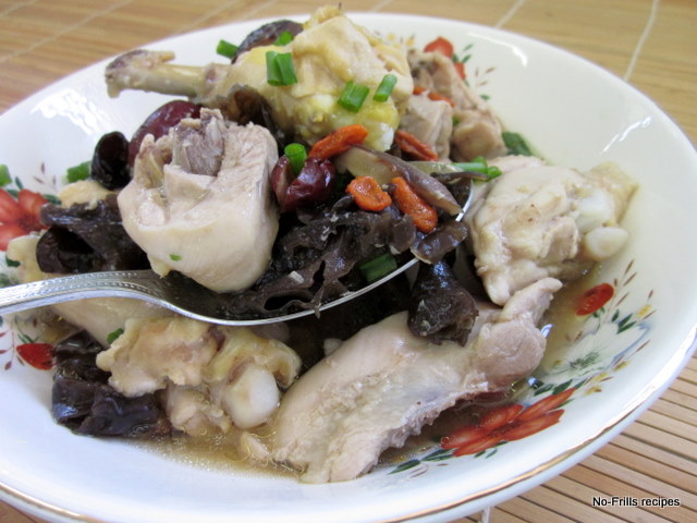 Country style steam chicken