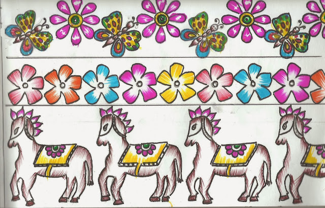 Art N Craft: Traditional Border Design