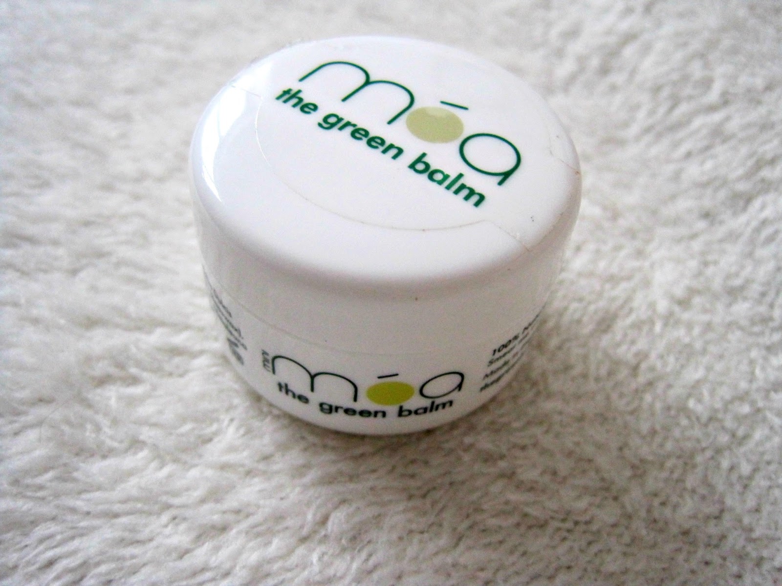 The Treasure Chest: MOA The Green Balm