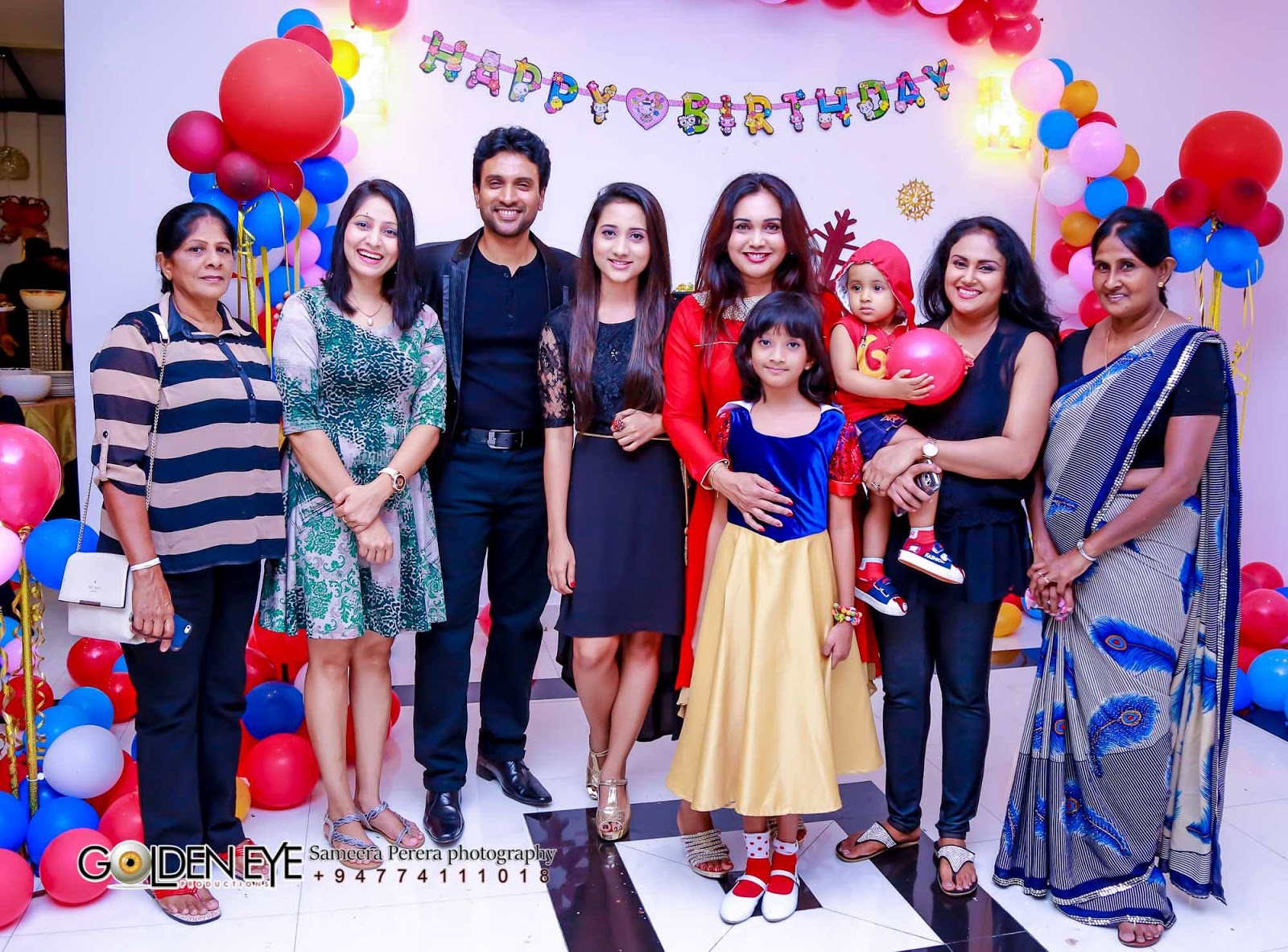 Gayathri dias and Channa perera daughters