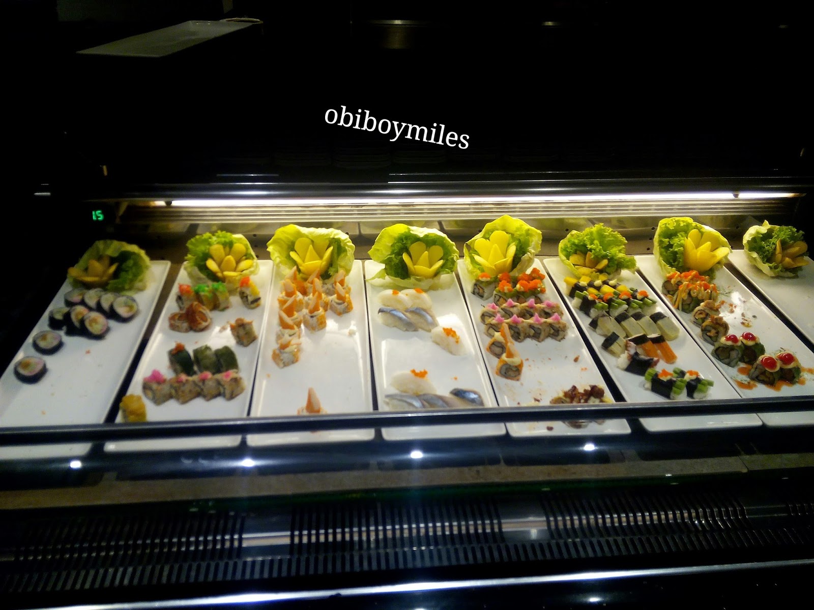 obiboy miles: Sambo Kojin in SM Megamall Atrium.