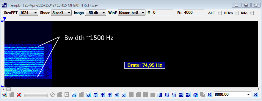 CODAN-9001/3012: MPSK-16 QPSK | diario SWL I-56578 Antonio