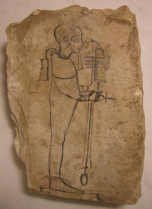 A · K · ....: Ostraca egipcios