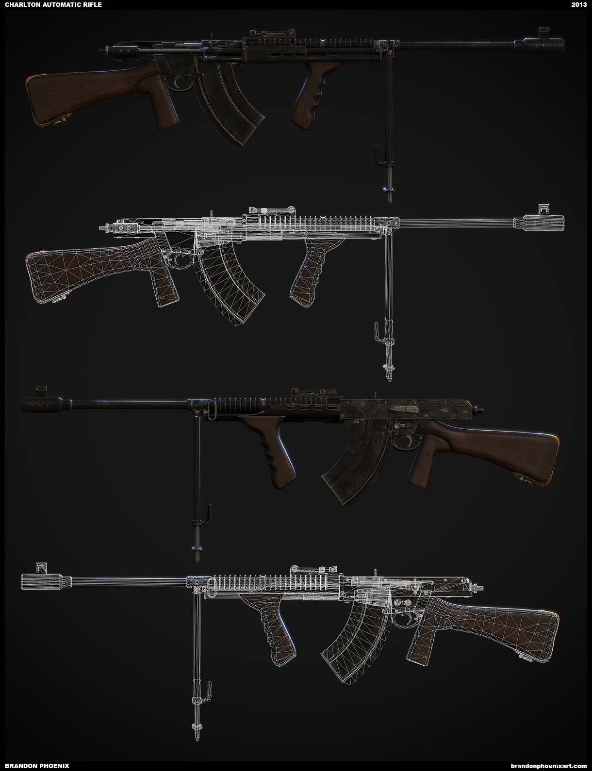 Unico Interaction: Charlton Automatic Rifle.